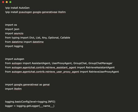 Building A Multi Agent Conversational Ai Framework With Microsoft Autogen And Gemini Api