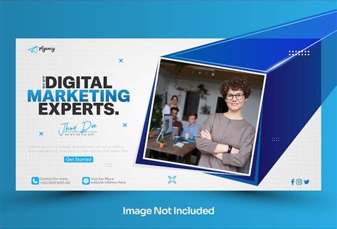 Premium Vector Digital Marketing Experts Banner Template