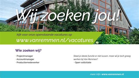 Dorien Van Remmen Op Linkedin Wie Komt Er Bij Ons Werken💧