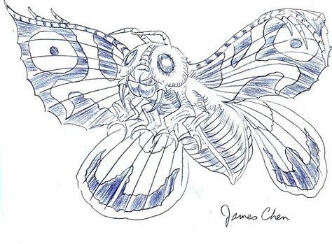 Mothra Drawing