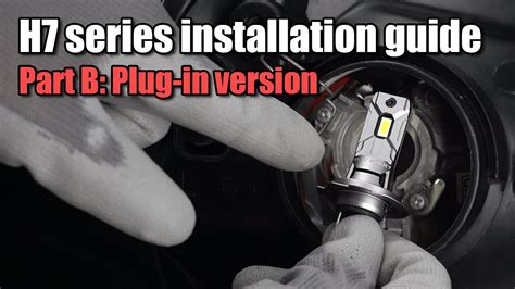 Novsight H7 Led Plug And Play Version Installation Guide How To