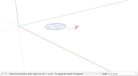 drawing arcs sketchup help