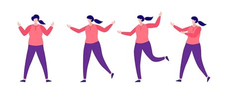 Throwing Pose Vectors And Illustrations For Free Download