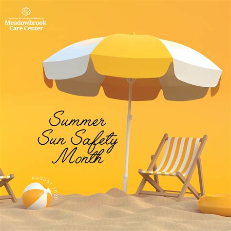 Summer Sun Safety Awareness Month At Dane Lott Blog