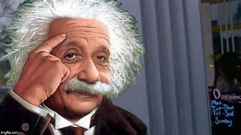 Roll Safe Einstein Blank Template Imgflip