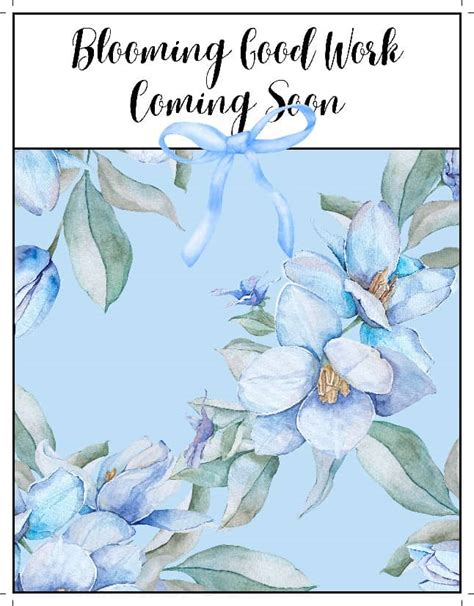 Vintage Floral Classroom Decor Booming Good Work Posters Tpt