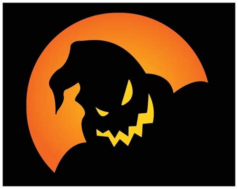 Oogie Boogie Pumpkin Pattern Oogie Boogie Pumpkin Nightmare Before