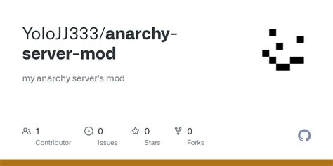 Github Yolojj333anarchy Server Mod My Anarchy Servers Mod