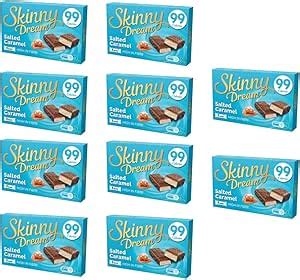 Skiny Dream Salted Caramel Bars 5 Pack Afforable And Low Calorie