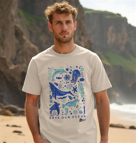Save Our Oceans T Shirt The Wildlife Trusts Shop