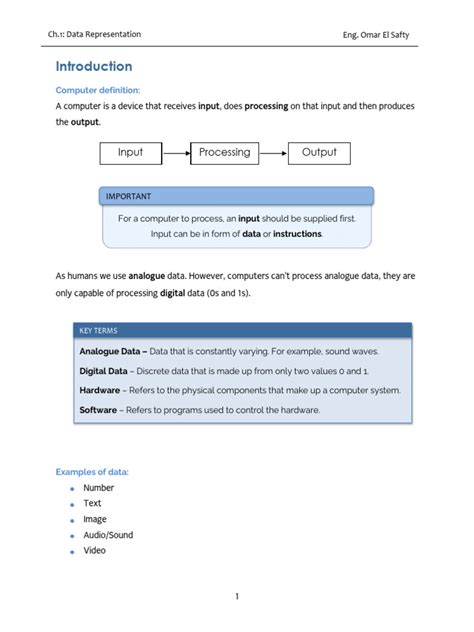 Ch1 Data Representation Download Free Pdf Byte Image Resolution