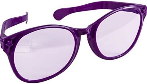 Amscan 0 Jumbo Glasses 11 Purple Your Dream Kitchen