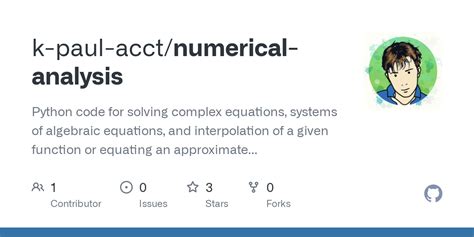 Github K Paul Acctnumerical Analysis Python Code For Solving