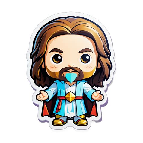 I Made An Ai Sticker Of The Second Coming Of Chibi Jesus