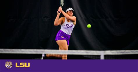 Womens Tennis Defeats Alcorn State 6 1 Lsu