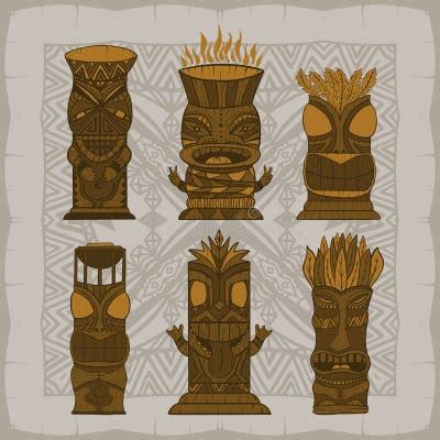 Polynesian Gods Stock Illustrations 218 Polynesian Gods Stock
