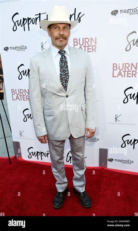 James Le Gros A Cast Member In Support The Girls Poses At The
