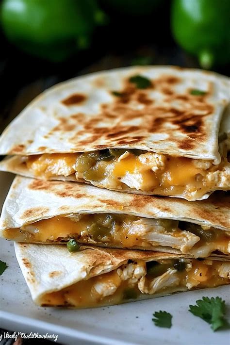 Cheesy Chicken Quesadillas Quick Homemade Recipes