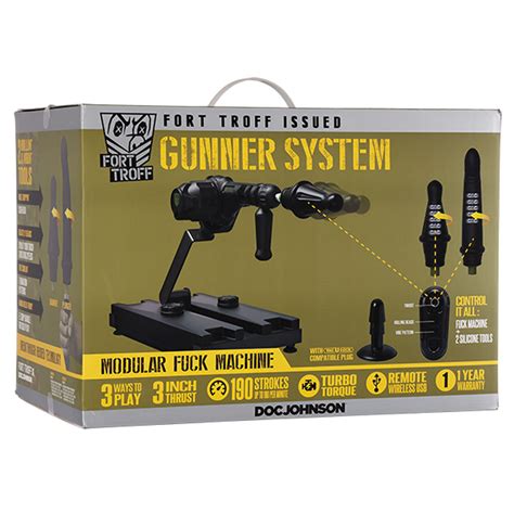 Fort Troff Gunner System 3 In 1 Modular Sex Machine Review Adult