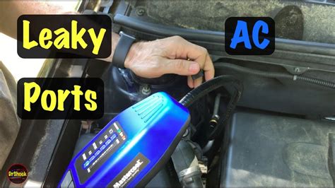 2009 2010 Gm Leaking Ac Service Port High And Low Side Valve