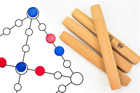 Premium Photo Yut Is A Traditional Korean Board Game That Uses Four