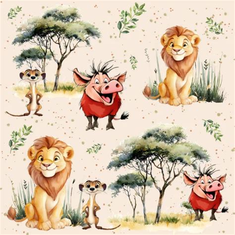 Simba And Friends Sewpercute