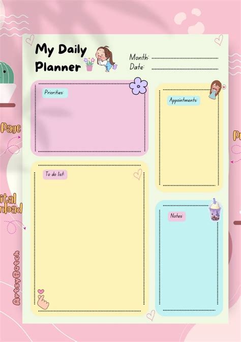The Ultimate Cute Daily Planner