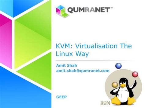 kvm virtualization platform ppt