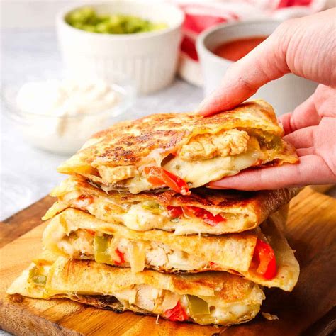 Chicken Cheese Quesadilla
