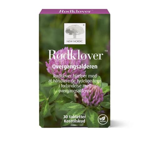 New Nordic Rødkløver Punase Ristiku Tabletid Menopausi Korral N30