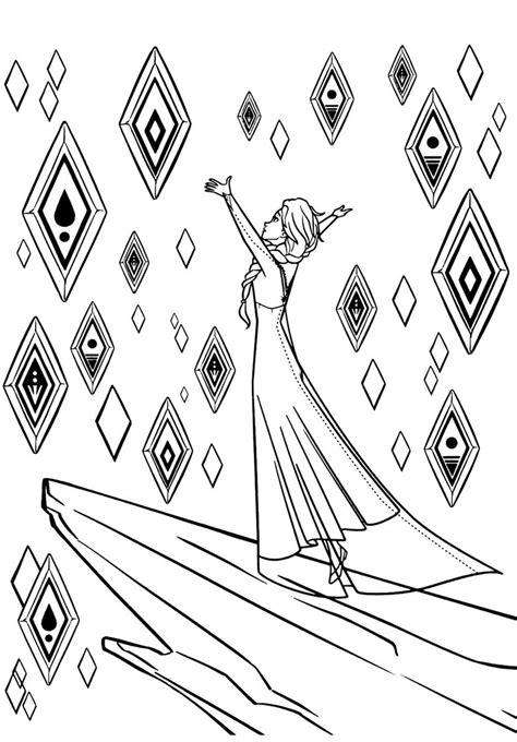 Elsa Kleurplaten Kinderen Kleurplaat