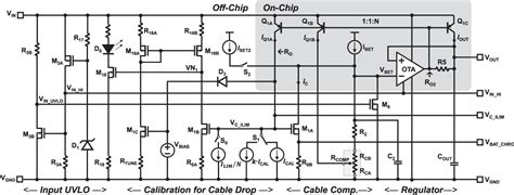 Figure 1 From A Cable Drop Compensated Ldo For Rechargeable Battery