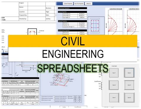 Civil Engineering Spreadsheet Home Facebook