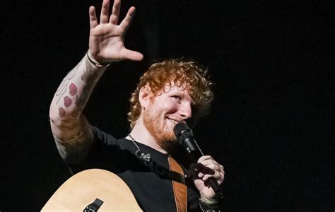 Artist Ed Sheeran The Rising Redhead The Wildcat Voice