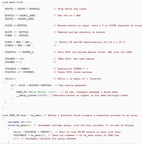 Help MSP G Communicate With DE FPGA Board Through GPIO MSP Low Power Microcontroller