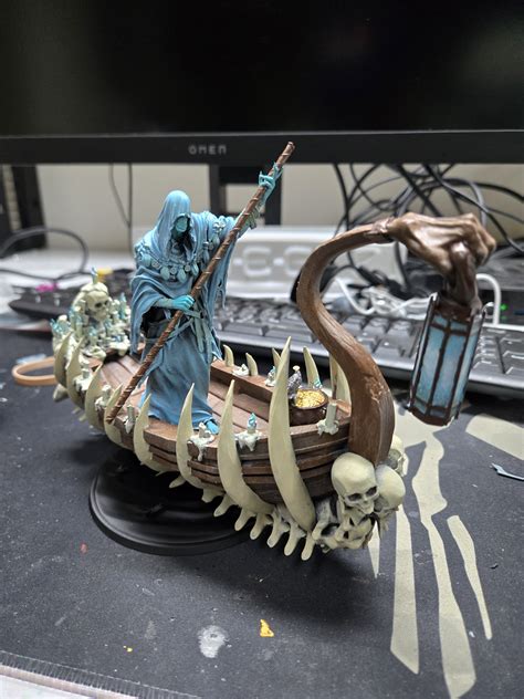 3d Printable Charon The Ferryman By Claymore Miniatures