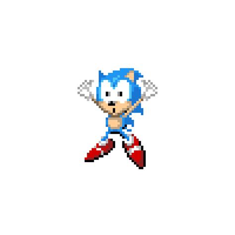 Pixilart Sonic Spin By Sonic Gamer