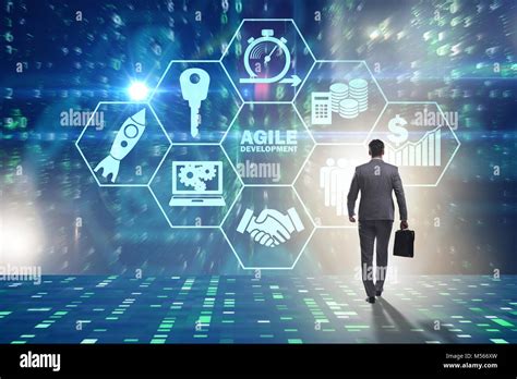 Concept Of Agile Software Development Stock Photo Alamy