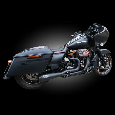 Burns Stainless Nhb 2 Into 1 Exhaust For Harley M8 Touring