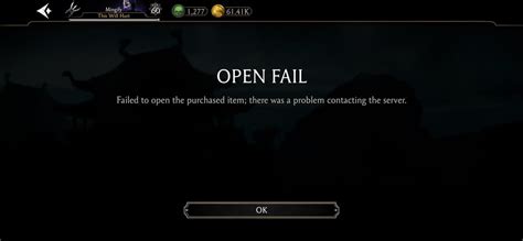 Just Lost My Year Old Account Due To A Stupid Open Fail Bug R