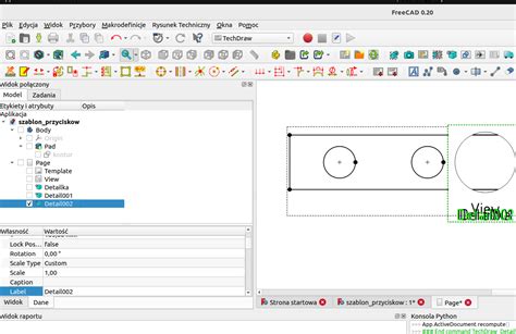 Techdraw → Insert Detail View Tool · Issue 50 · Freecadfreecad