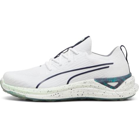 Puma X Ptc Electrocat Nitro Golf Shoes Puma White Navy Fresh Mint Carls Golfland