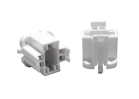 Fl622 T5 Lamps Linear Fluorescent Light Socket Quick Connect 18 Awg Solid Wire Snap In