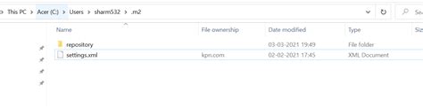 intellij not connecting to settings xml file ides support intellij