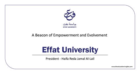 Effat University A Beacon Of Empowerment And Evolvement