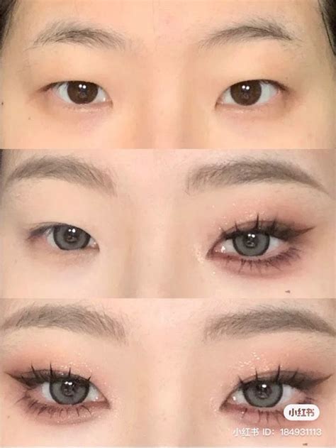 Double Eyelid Makeup Monolid Makeup Looks Douyin Makeup Monolid