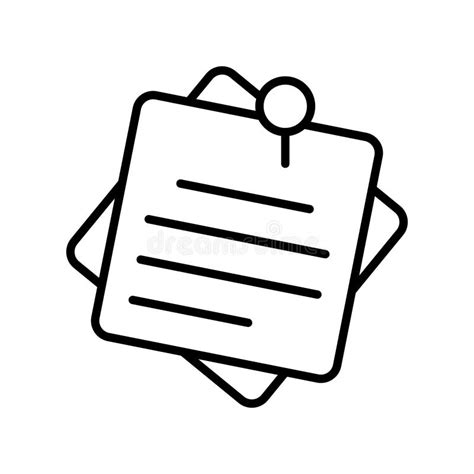 Sticky Notes Vector Design In Modern Style Ready To Use Vector Stock Vector Illustration Of