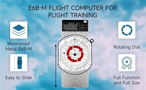 Cya E6b Computadora De Vuelo De Metal Calculadora De Vuelo Para