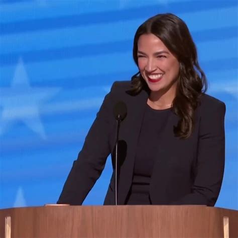 AOC Once An Outsider Takes Center Stage At DNC The New York Times