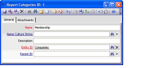 About The Report Categories Form Aptify Support